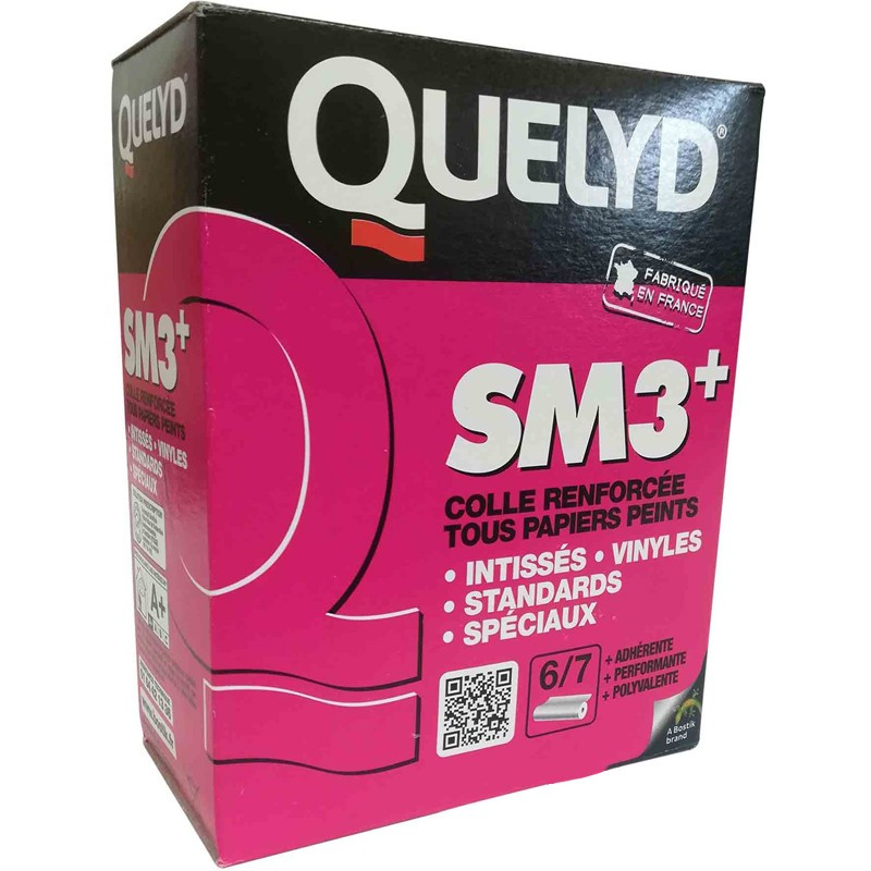Colle à papiers peints et papier vinyles Quelyd SM3+ 300gr