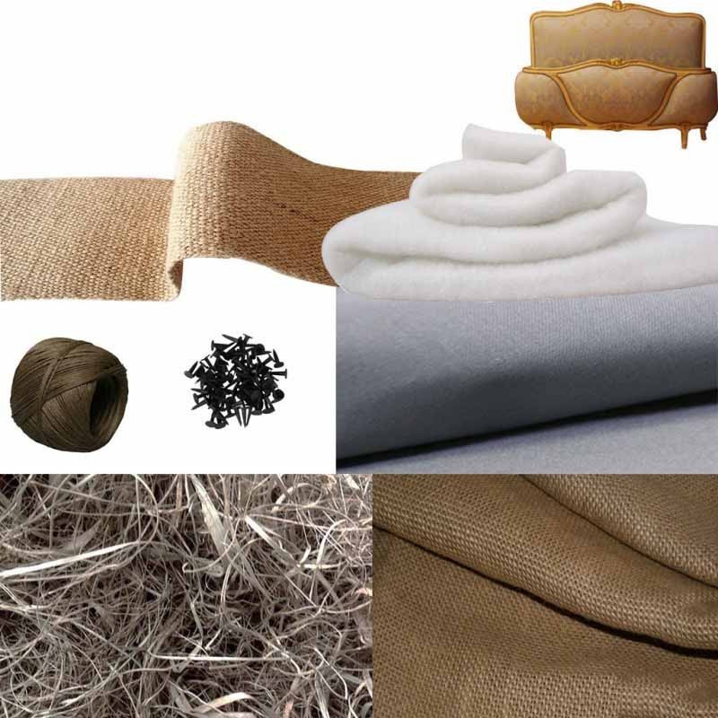 Kit Lit Corbeille Louis XV traditionnel crin végétal