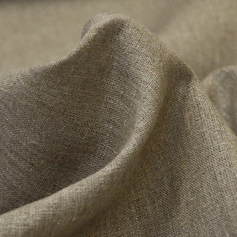 Tissu Lin 100% lin pour rideaux, coussins, accessoires de mode.