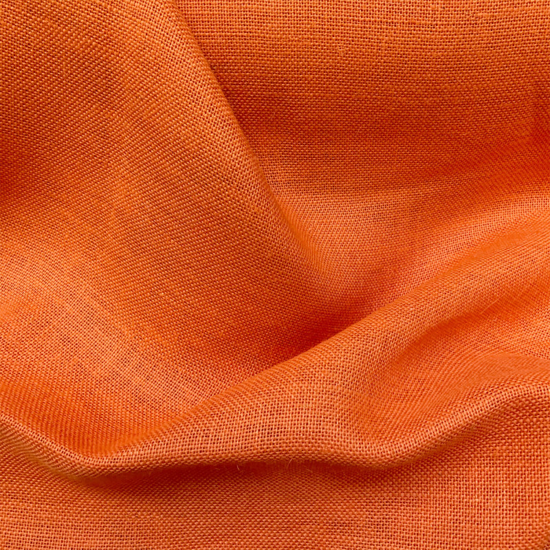 Toile de jute orange - Toile de jute au mètre