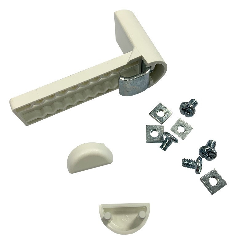 Support pour fenêtre PVC - Coloris Blanc