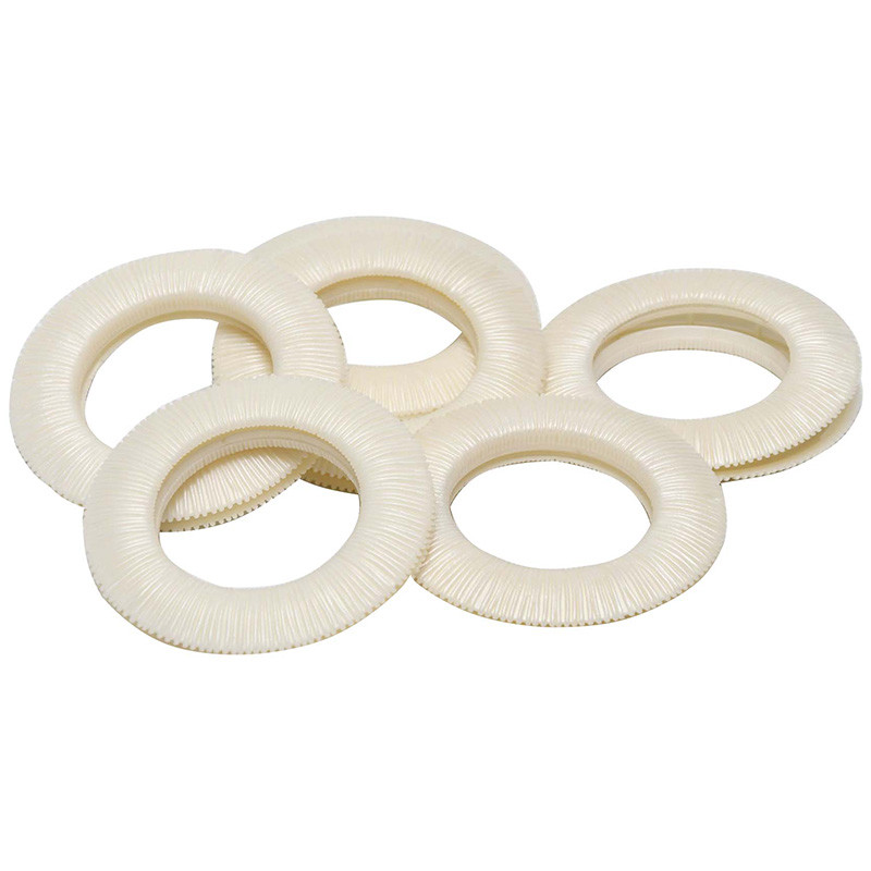 Oeillets rideaux à clipser 44 mm Etnic Écru - Anneau de rideau