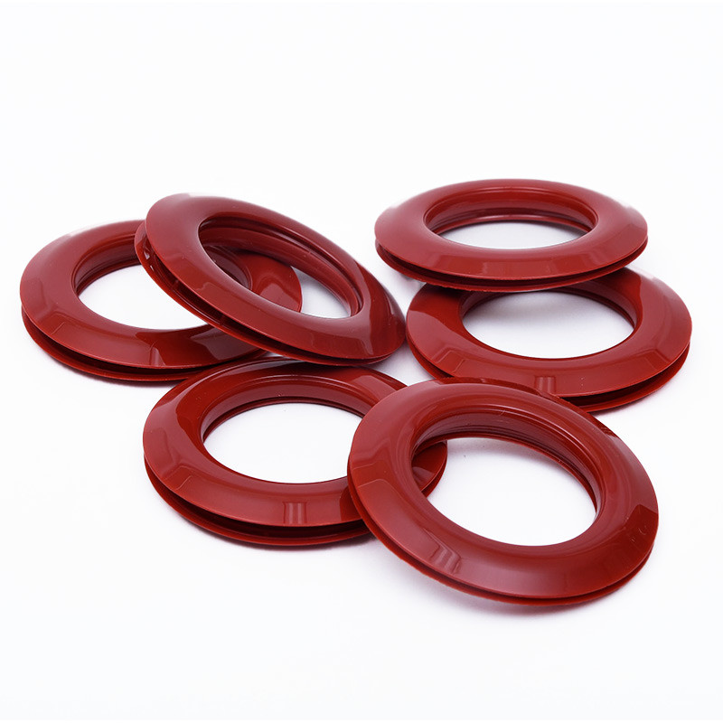 Œillets rideaux à clipser 44 mm - Cerise glossy - Anneaux de rideaux