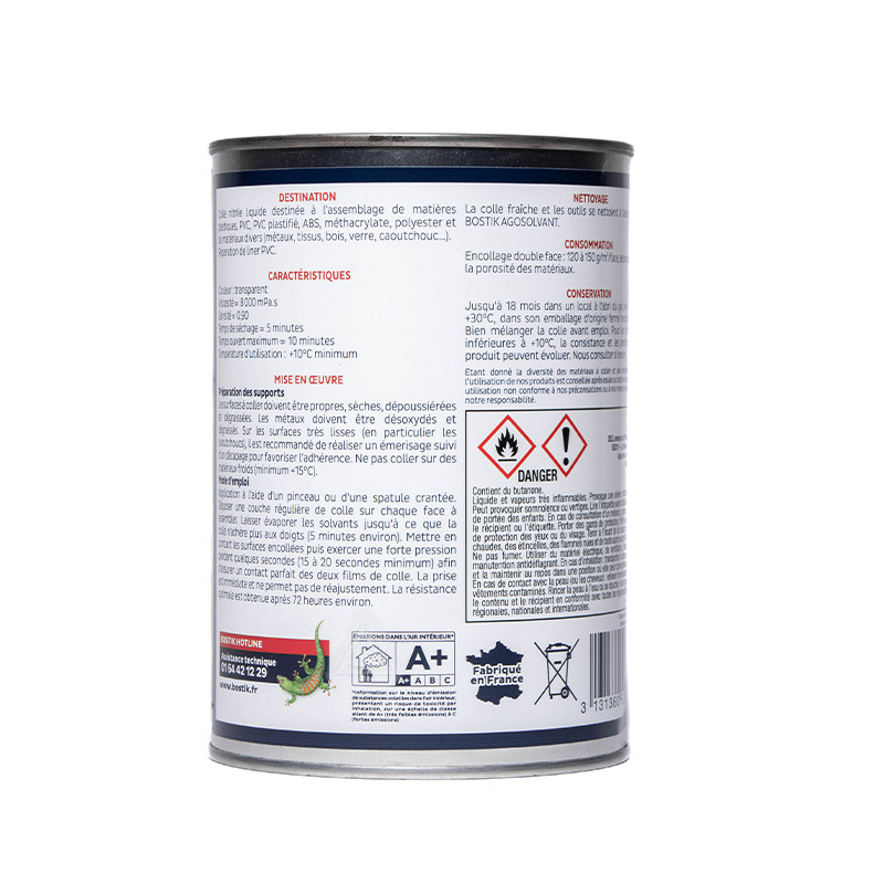 Colle plastique liquide Bostik 1220 1L