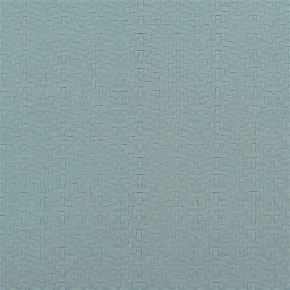 Simili cuir tressé Matara Tessere swedish blue Designers Guild | A...