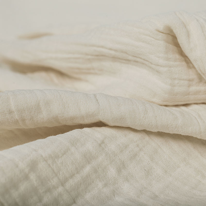 Gaze de coton 280 cm, linge de maison Hespérides écru Didier Dassonville