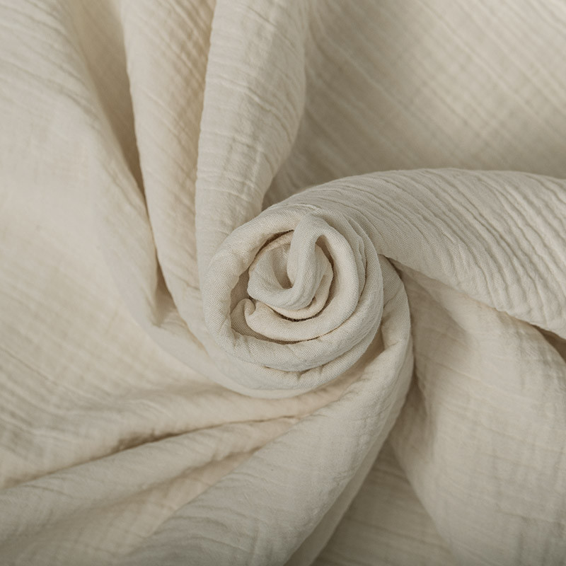 Gaze de coton 280 cm, linge de maison Hespérides écru Didier Dassonville