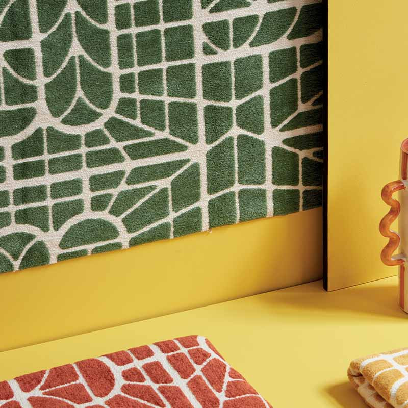 Tissu jacquard chenillé Kiosque 10980_75 Nobilis | Artapisserie.fr