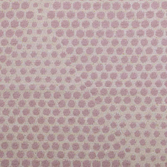 Tissu à pois Lennon rose pale 13 Froca | Artapisserie.fr