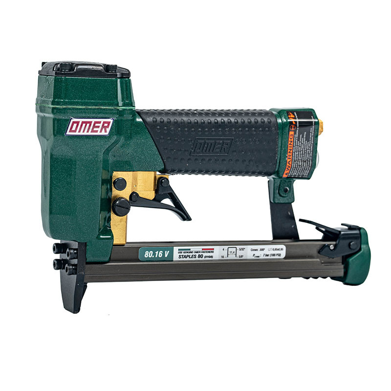 Agrafeuse pneumatique rafale OMER 80.16 V | artapisserie.fr